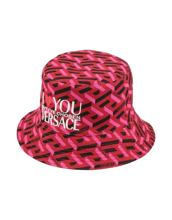 Versace Gabardine Bucket Hat