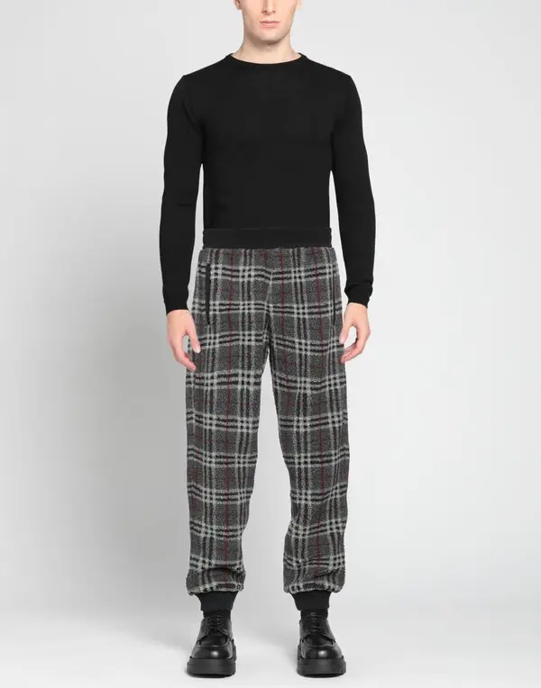 Burberry Tartan Teddy Fleece Track Pants