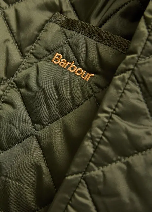 Barbour Liddesdale Quilted Nylon Jacket - Green