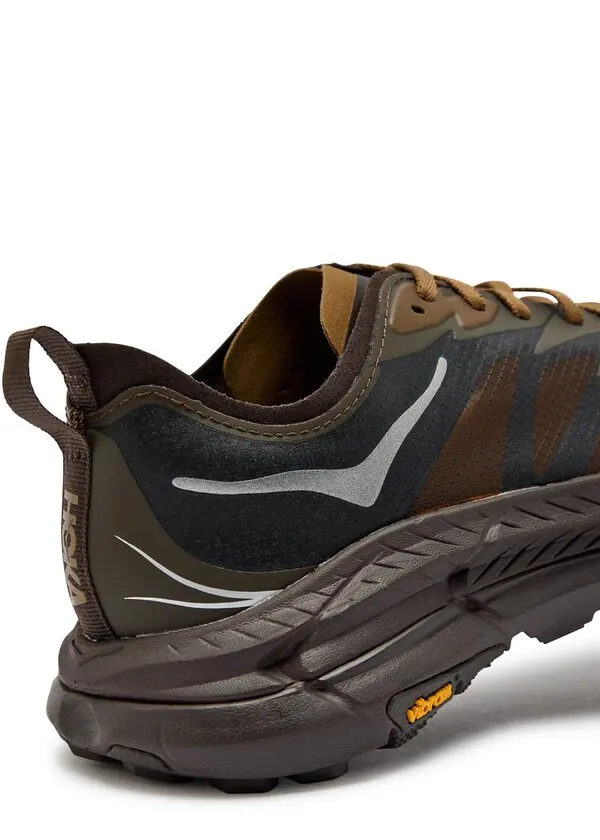 HOKA® Mafate Speed 4 Lite Mesh Sneakers - Brown