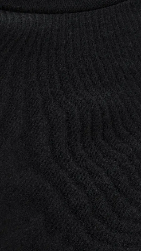 Vince Relaxed Drape Top - Black