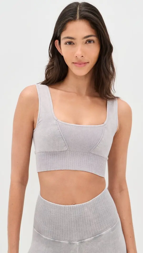 Free People Square Neck Good Karma Bra