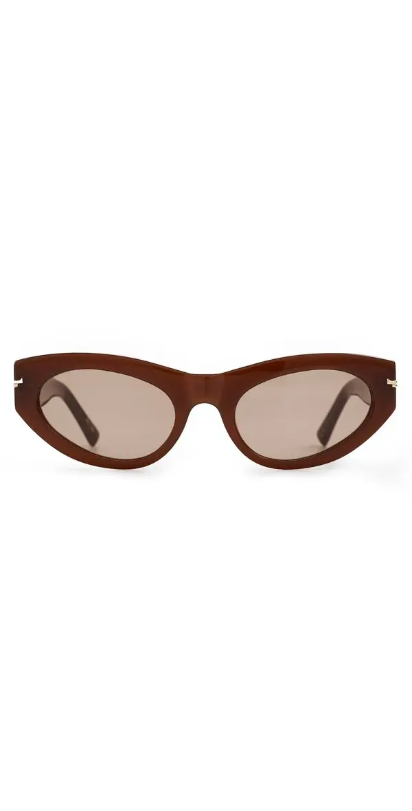 LUV LOU The Sofia Sunglasses - Auburn
