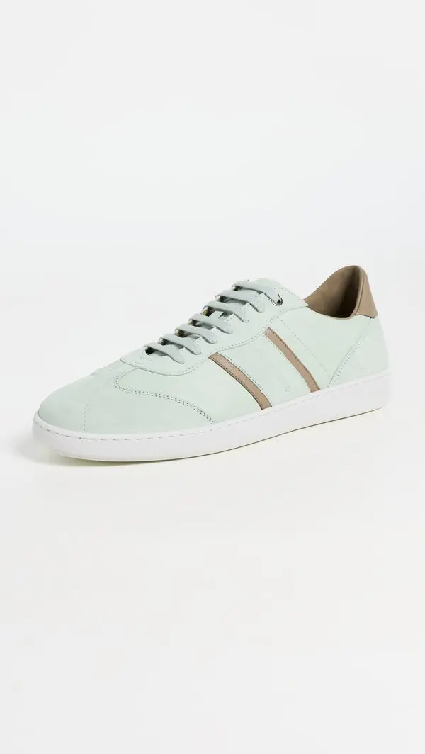 FERRAGAMO Achille 1 Sneakers - Stone Blue