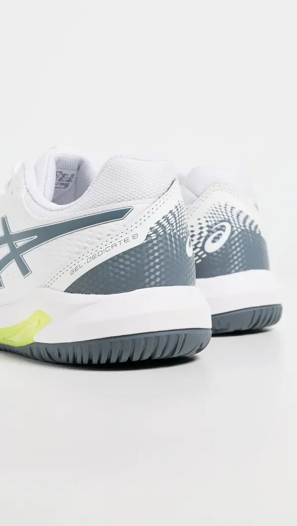 Asics Gel-dedicate Tennis Sneakers - White/ironclad