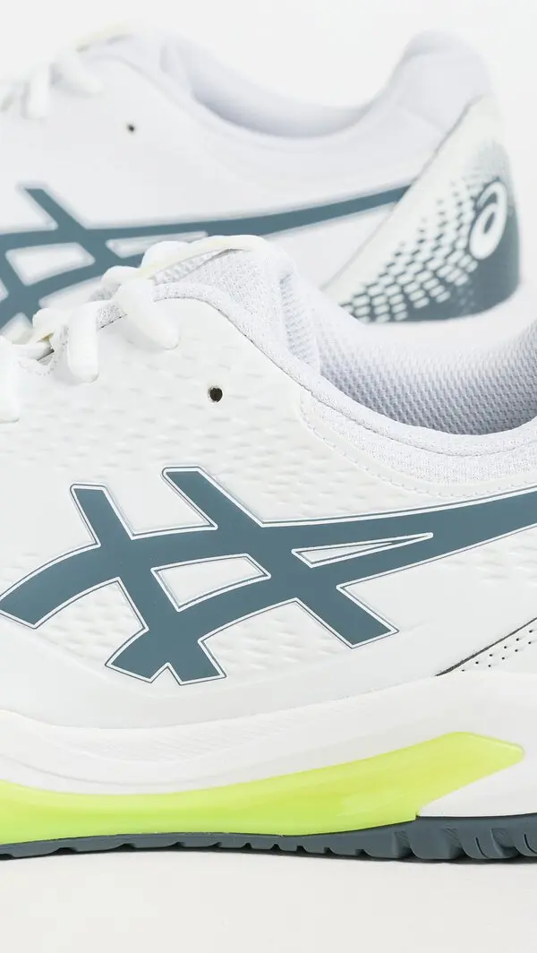Asics Gel-dedicate Tennis Sneakers - White/ironclad