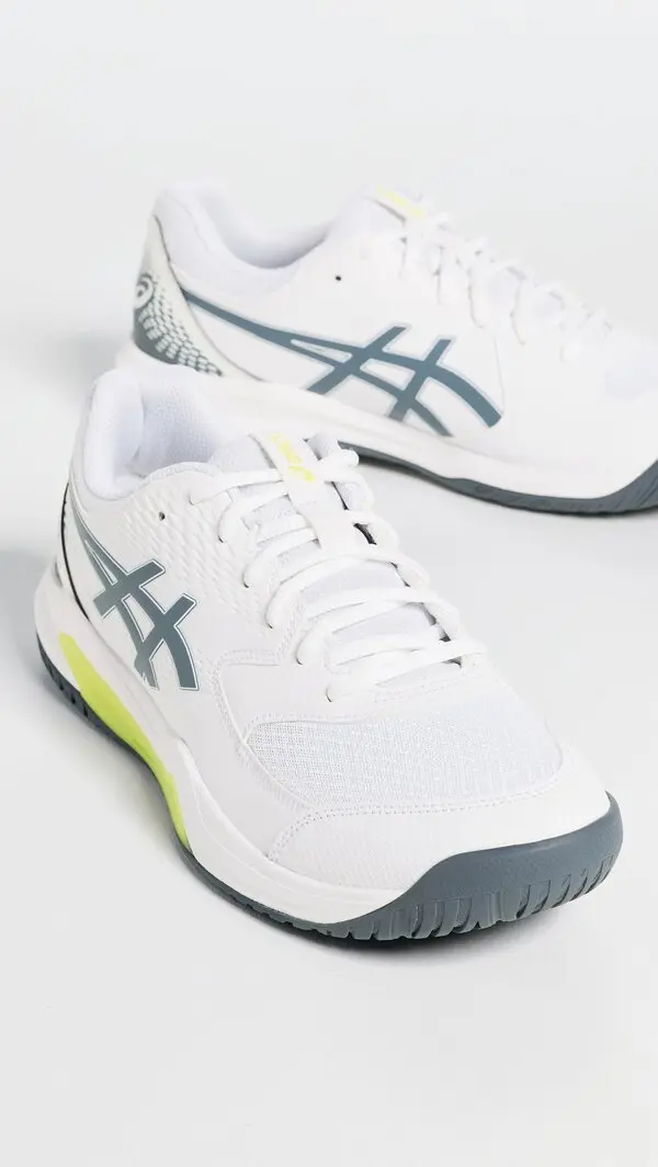 Asics Gel-dedicate Tennis Sneakers - White/ironclad