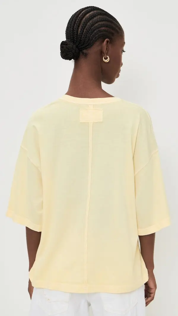 Free People Oversized Tee - Perfect Flan