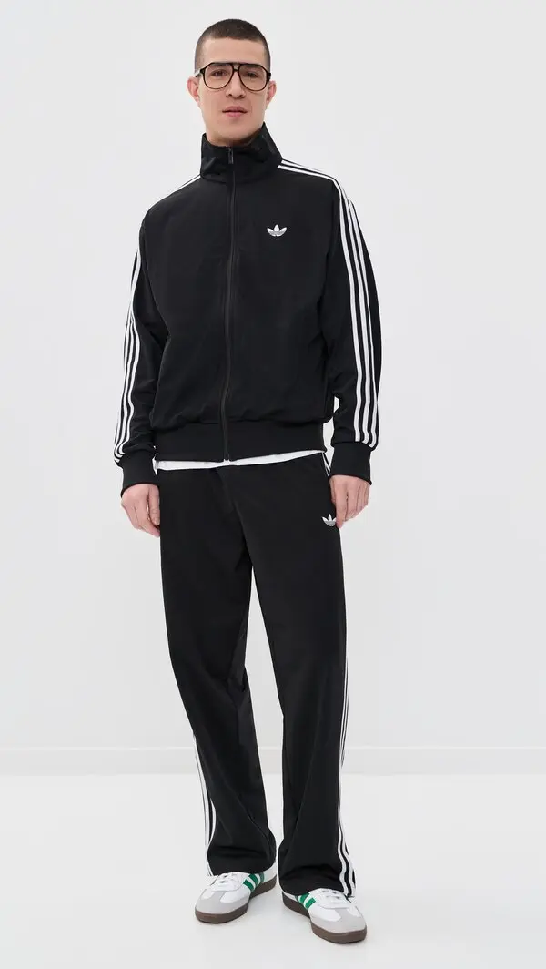 Adidas Firebird Track Jacket - Black