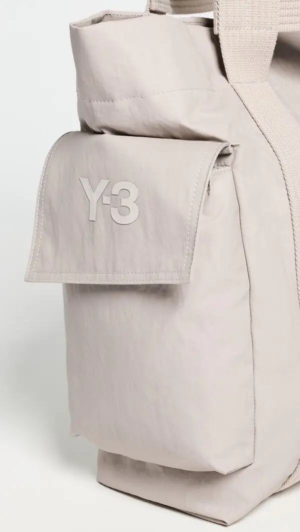 Y3 Technical Weave Tote - Brown