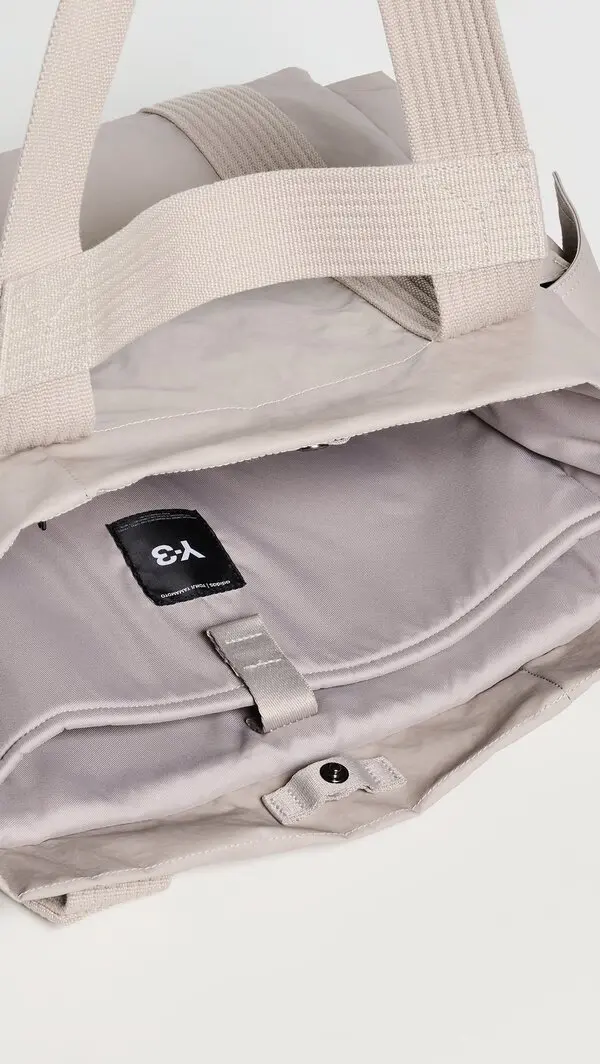 Y3 Technical Weave Tote - Brown