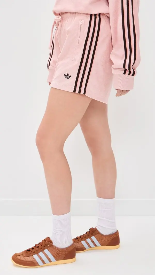 Adidas Terry Cloth Drawstring Shorts