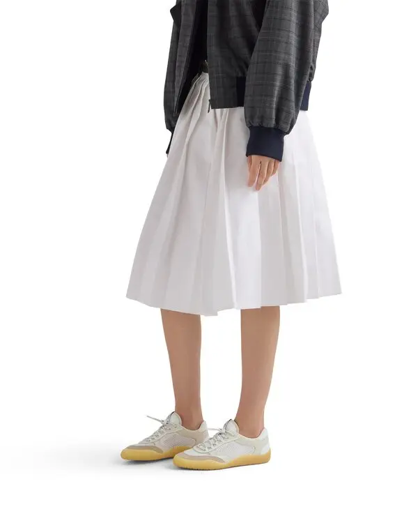 Prada Speedrock Mesh Fabric Sneakers - Neutral