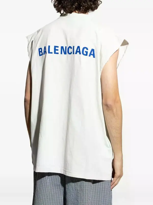 Balenciaga Logo-embroidered Vest