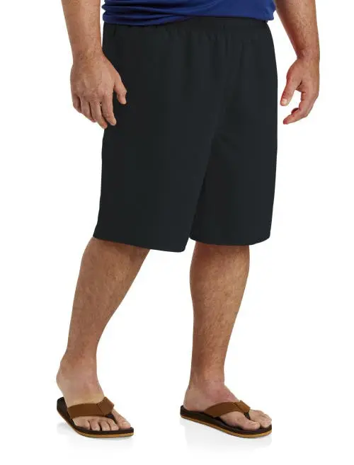 B+T ESSENTIALS Quick-dry Swim Trunks - Black