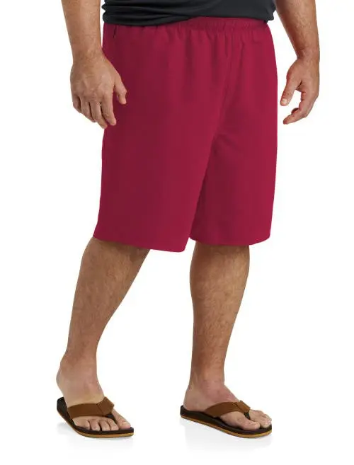 B+T ESSENTIALS Quick-dry Swim Trunks - Red
