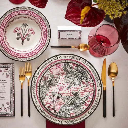 Marchesa Serengeti Porcelain 12-piece Dinnerware Set