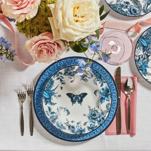 Marchesa Monarcha Porcelain Dinner Plate Set Of 4