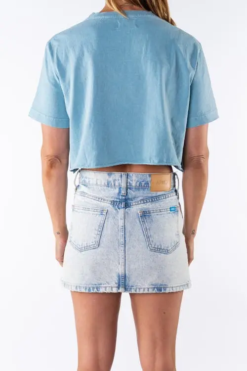ARIKO Denim Mini Skirt