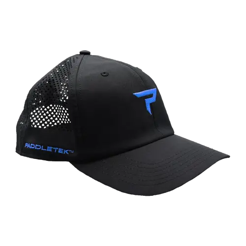 PADDLETEK Performance Icon Trucker Hat - Black/red