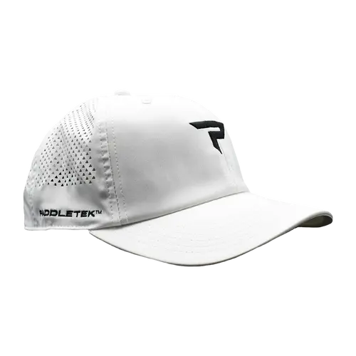 PADDLETEK Performance Icon Trucker Hat - White/black