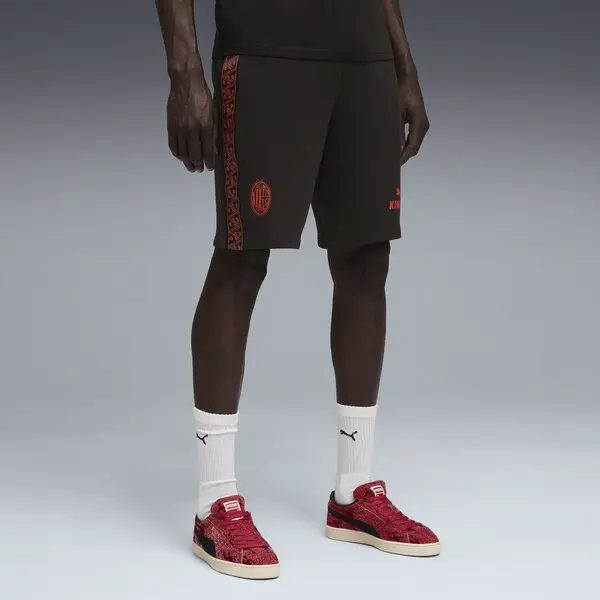 PUMA Ac Milan King Soccer Shorts - Black