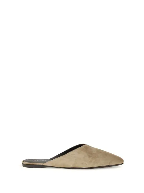 HERBERT LEVINE Homebody Sabot Sandals - Beige