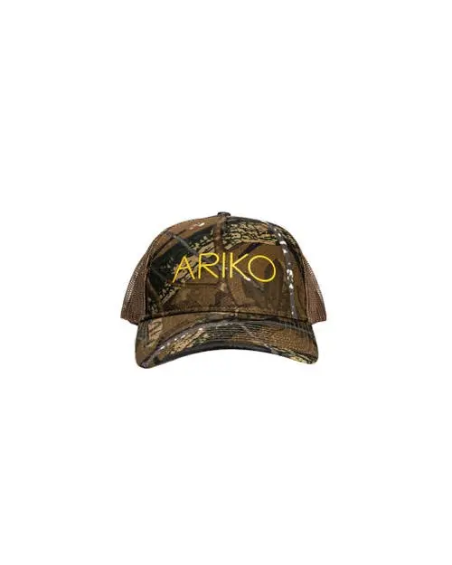 ARIKO Camo Logo Trucker Hat - Real Tree Camo