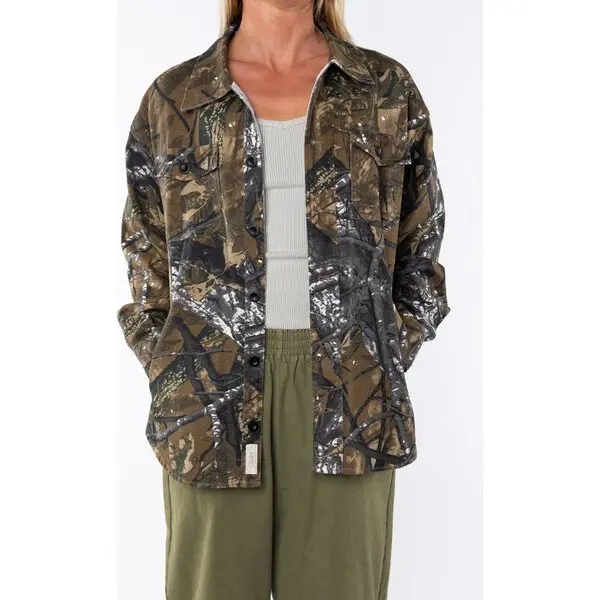 ARIKO Bucky Camo Shirt Jacket - Real-tree-camouflage