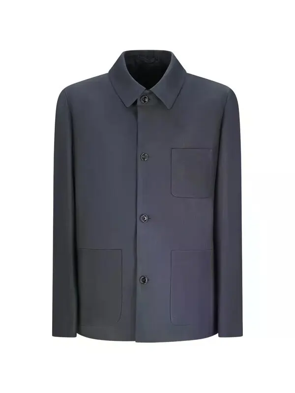 LARDINI Pocket Shirt Jacket