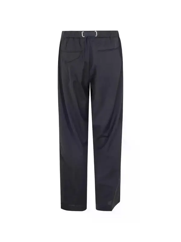 WHITE SAND Buckle Detail Trousers
