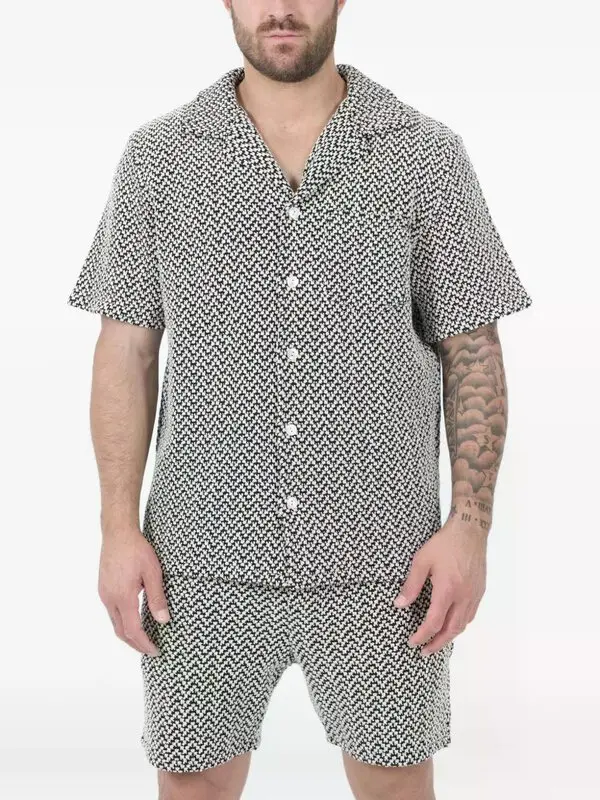 NIKBEN Patterned Short-sleeve Shirt