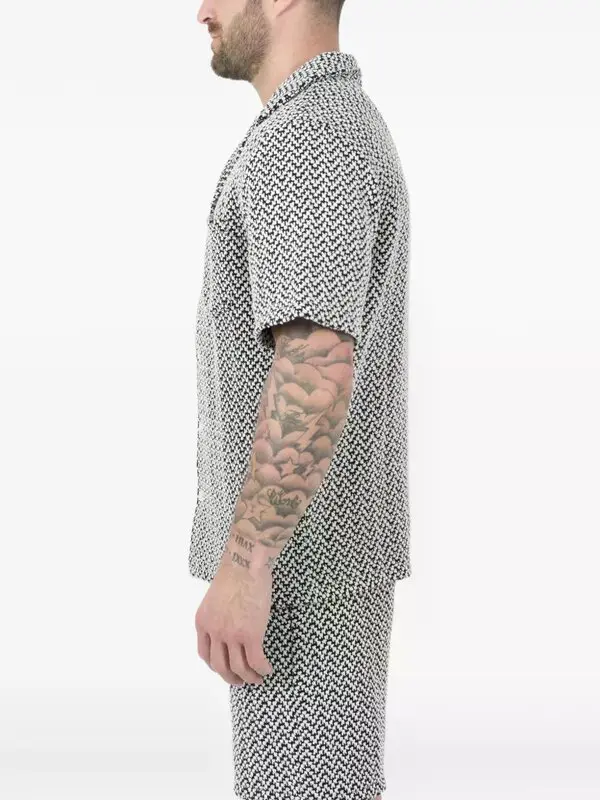 NIKBEN Patterned Short-sleeve Shirt