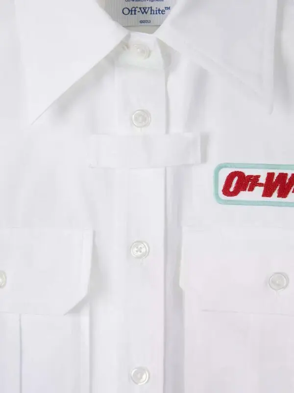 Off-White Logo-patch Shirt
