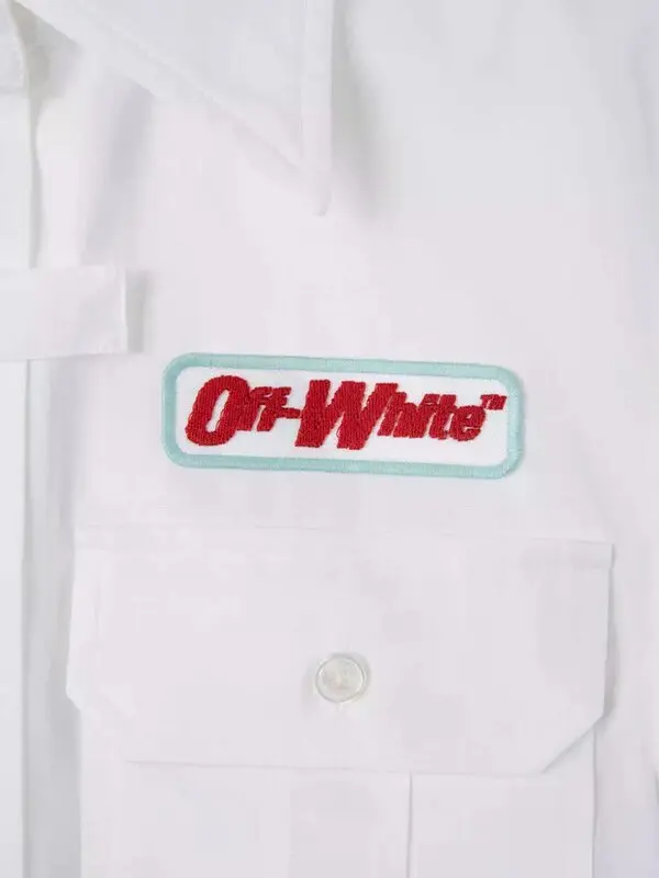 Off-White Logo-patch Shirt
