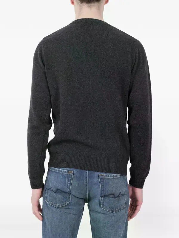 RE_BRANDED Round Neck Fine Knit Sweater