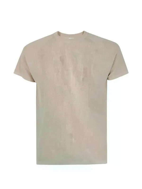 Aspesi Short-sleeve Round-neck T-shirt - Neutrals