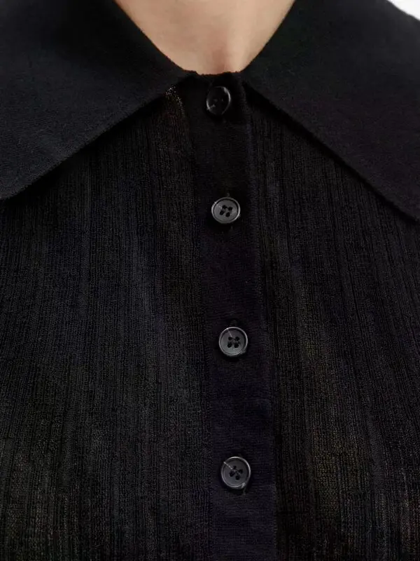 A.L.C. Buttoned Collared Top