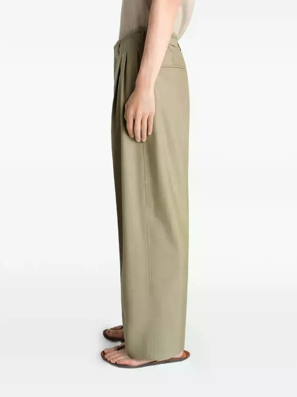 LEMAIRE Pleated Tailored Trousers - Neutrals