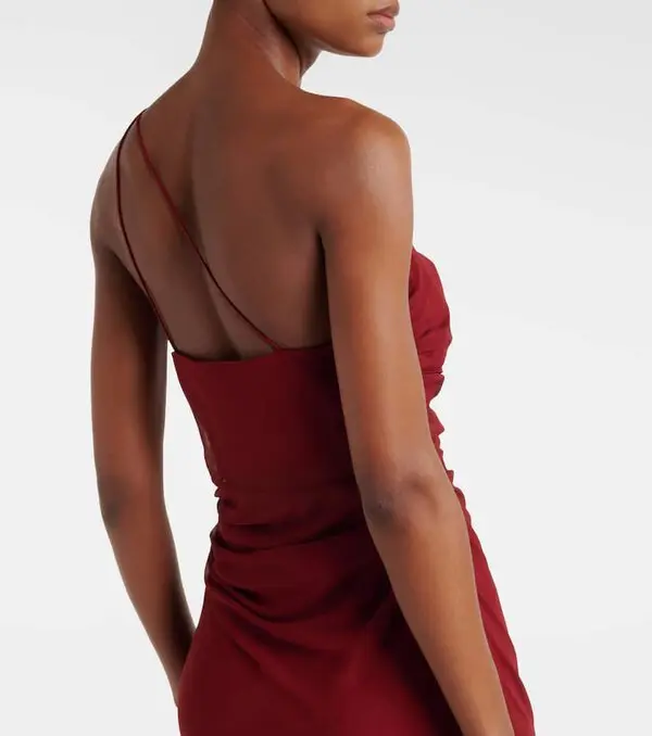 THE SEI Sheer Silk Chiffon Gown