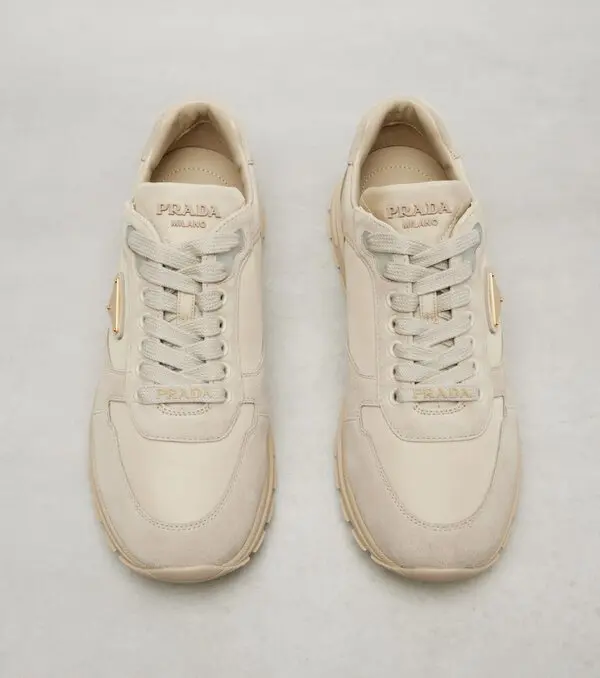 Prada Prax 2.0 Re-nylon Sneakers - Beige