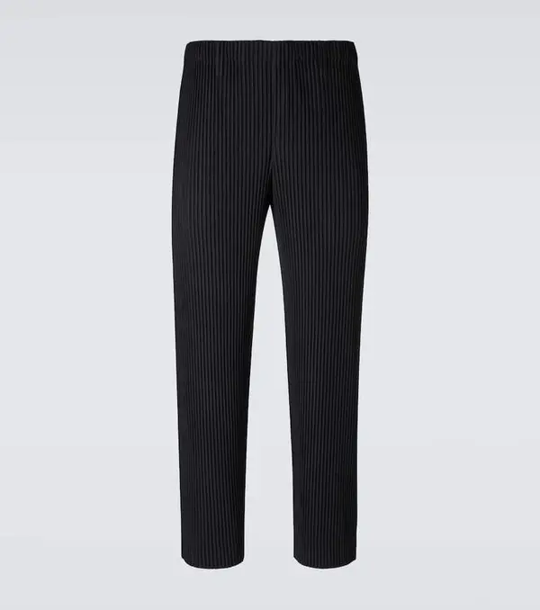 Issey Miyake Basics Pleated Straight Pants
