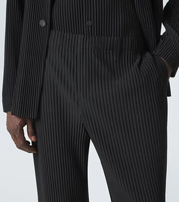 Issey Miyake Basics Pleated Straight Pants