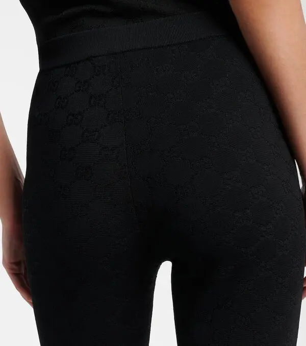 Gucci Gg Jacquard Leggings