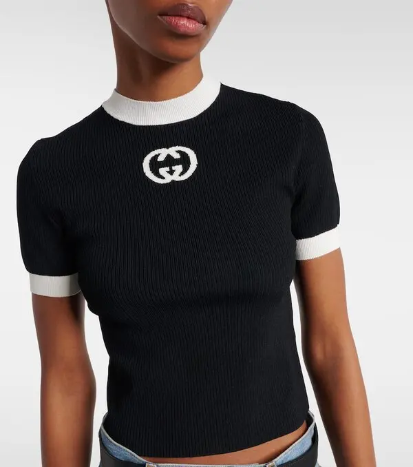 Gucci Gg Knitted Top