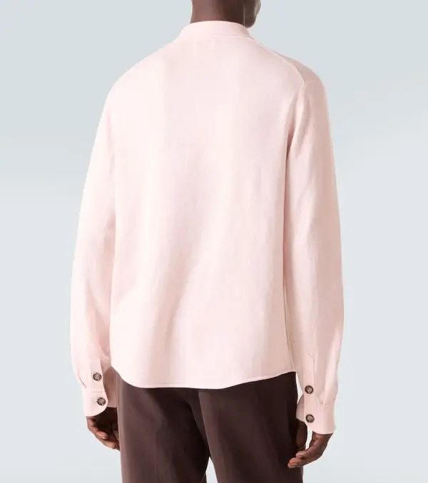 ALLUDE Cotton And Cashmere Overshirt