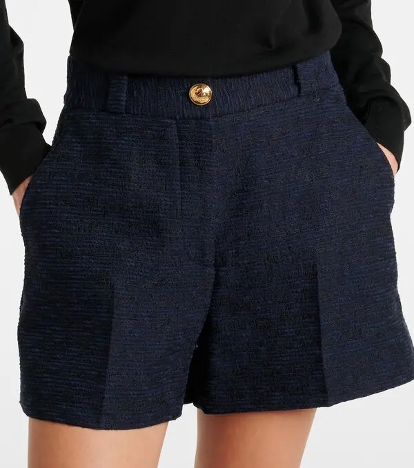 BLAZÉ MILANO Teke Cotton-blend Shorts