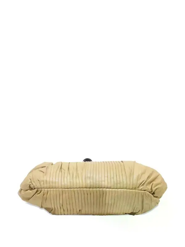 Etro Pleated Ombre Leather Shoulder Bag