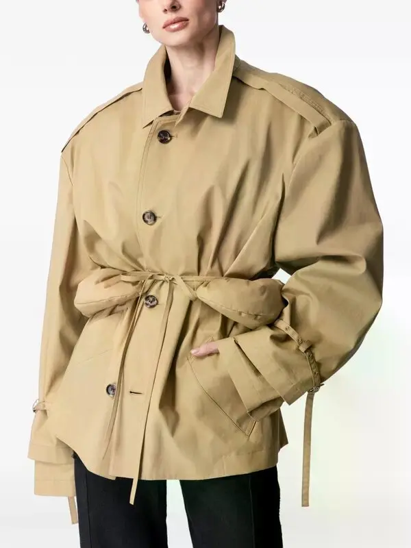 ARTICLE TEN Belted Trench Jacket