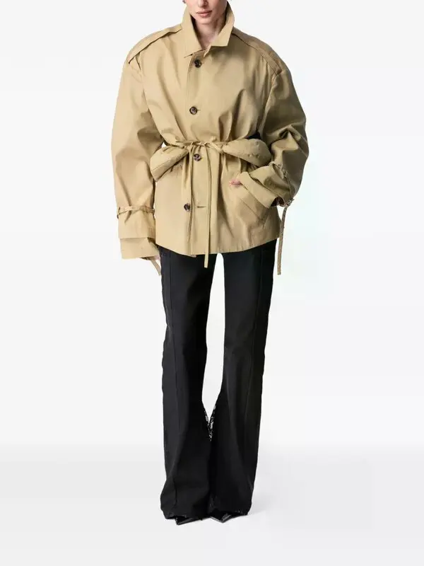 ARTICLE TEN Belted Trench Jacket